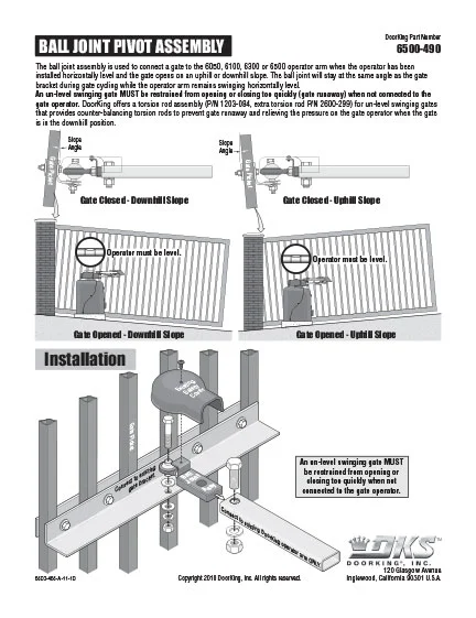 6524 Residential and Commercial - Doorking