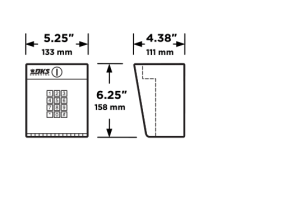 1500 Digital Keypads