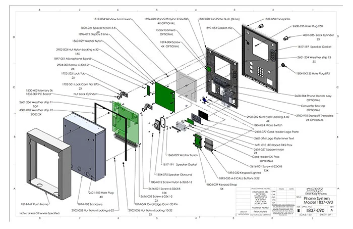 1837 - 90 Series Entry System - Doorking