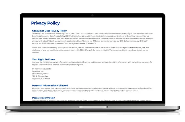 Privacy Policy
