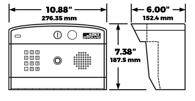 2112 eVolve Video Entry System