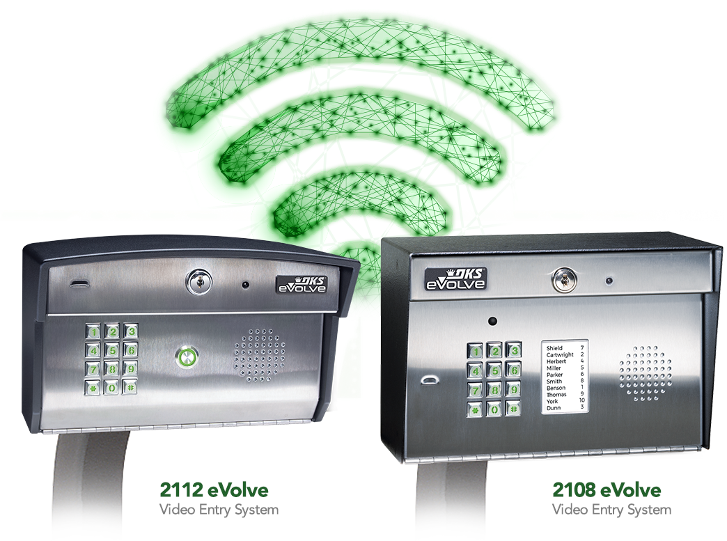 DKS 2100: eVolve Series Video Entry Systems