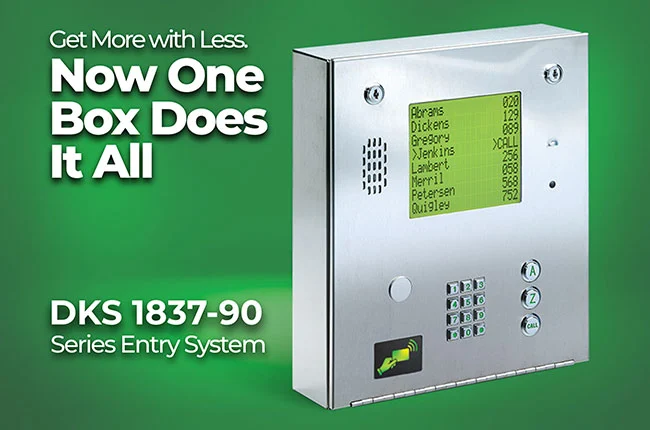 DKS 1837-90 Entry System | All-in-One Access Control Box